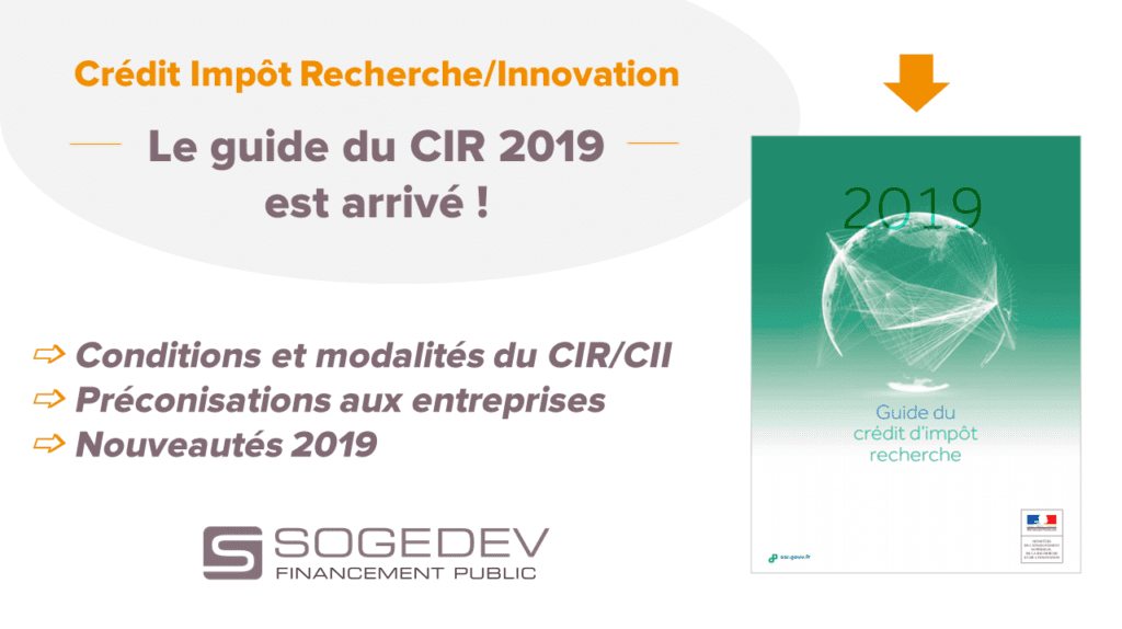 Guide CIR 2019: nouveautés et objectifs